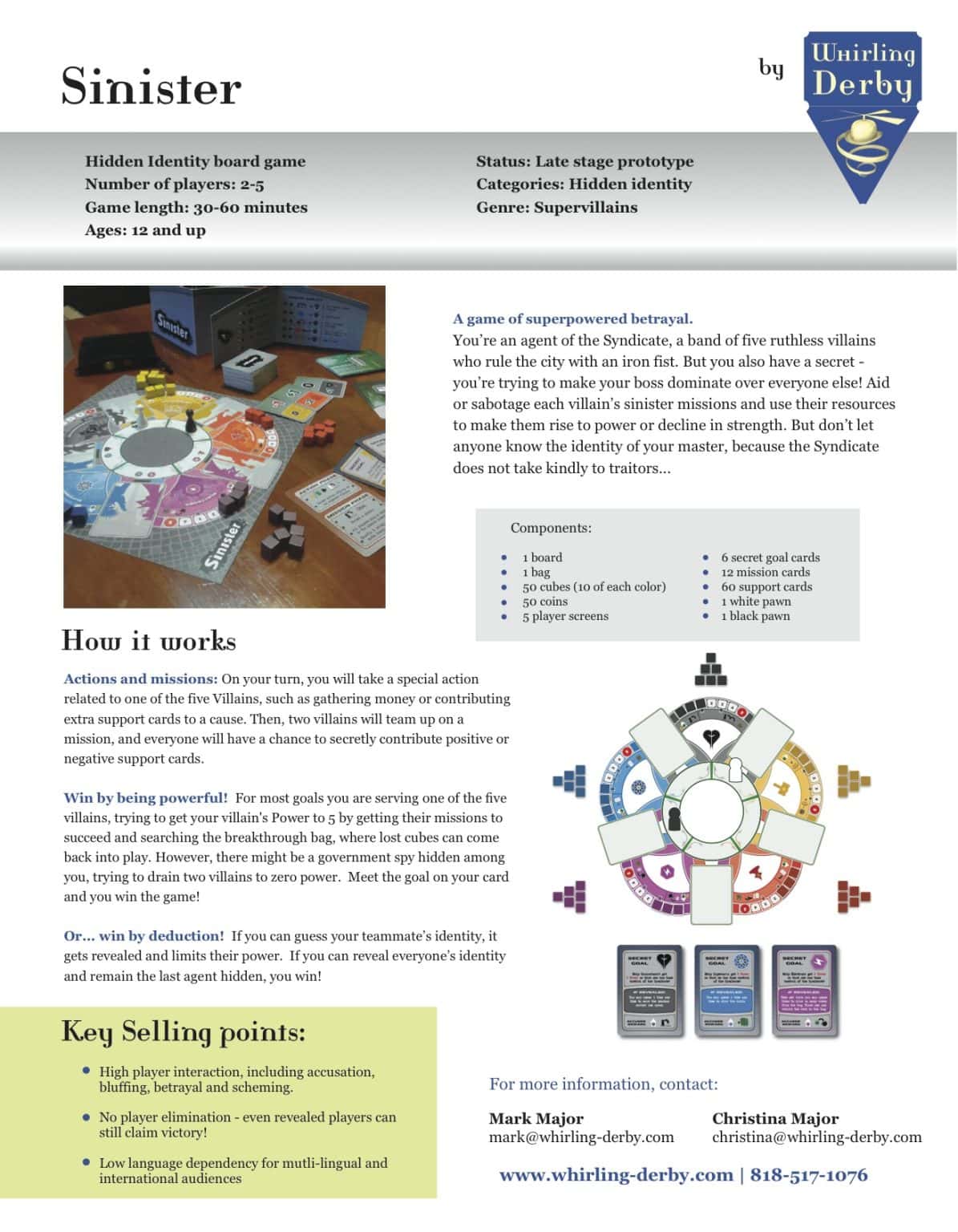 HOW TO BUILD A SELL SHEET FOR YOUR GAME - League of Gamemakers