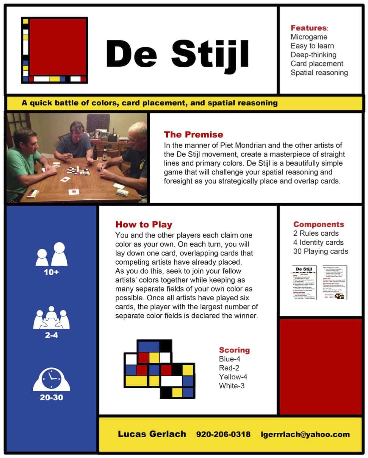 SELL SHEETS FOR GAME DESIGNERS 101 - League of Gamemakers